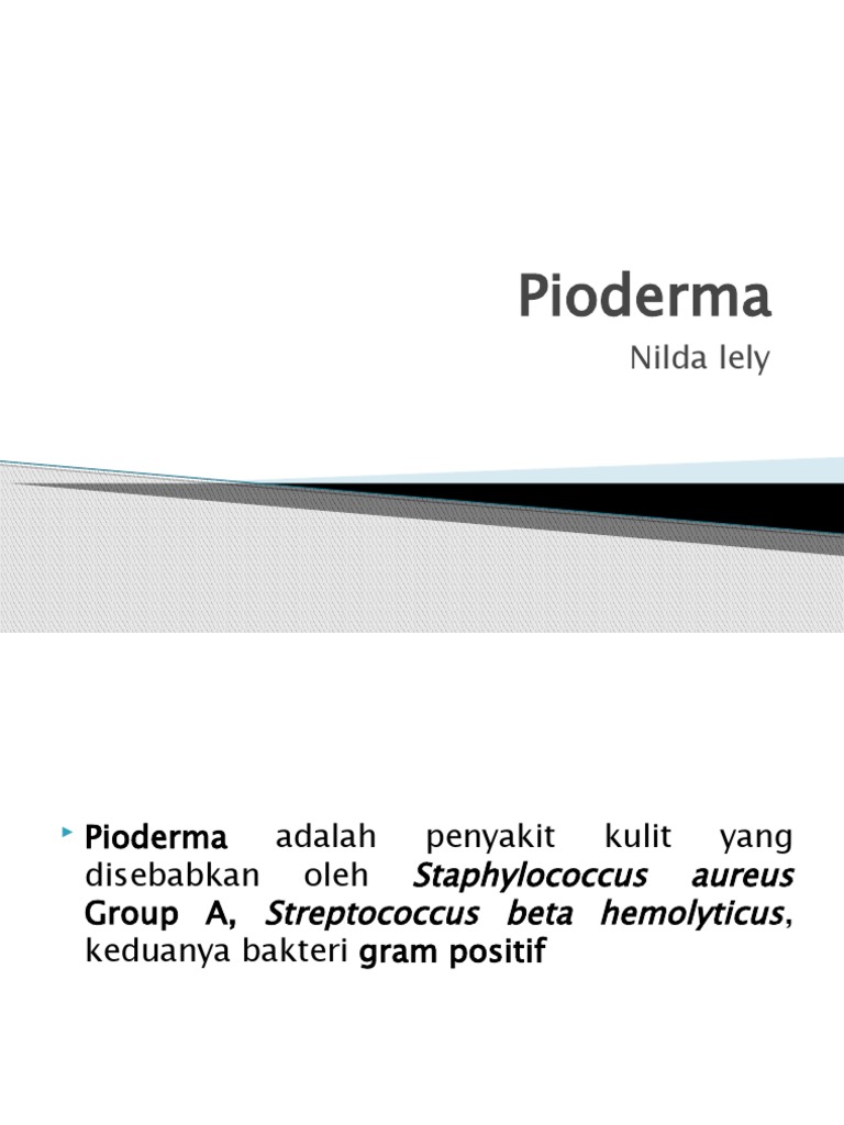 Pioderma 1 | PDF | Pengembangan Diri