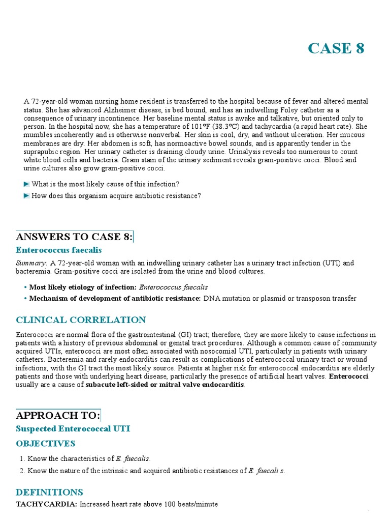 Case Files® Enterococcus | PDF | Streptococcus | Urinary Tract Infection