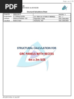 Stainless Steel Handrail Structural Calculation | PDF | Strength Of ...
