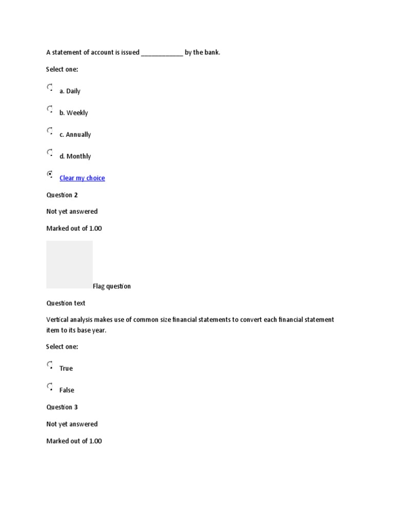 A Statement of Account Is Issued | PDF | Debits And Credits | Financial ...