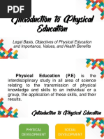 Physical Education 1 Module 1 | PDF | Physical Education | Physical Fitness