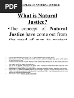 Principles of Natural Justice PDF | PDF | Legal Concepts | Judiciaries