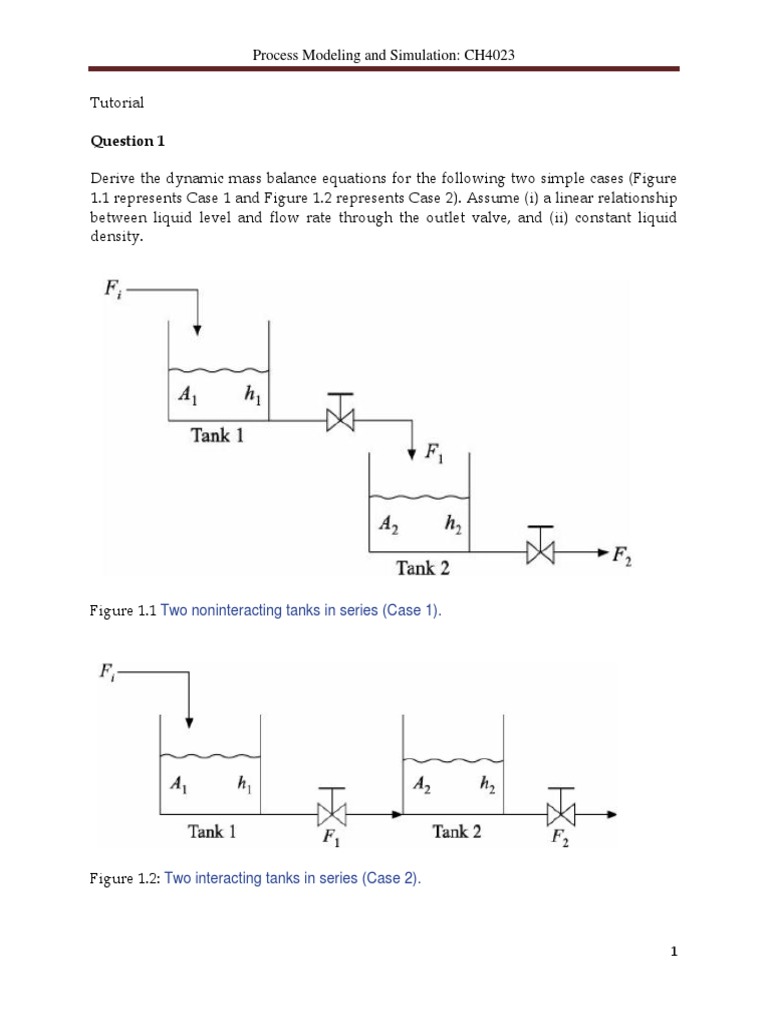 Process Modeling and Simulation | PDF