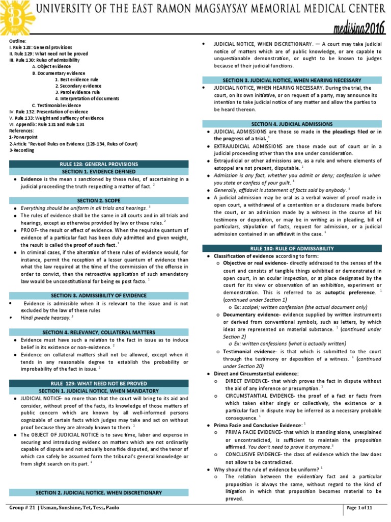 Exhibition of Evidence & The Art of Court Presentation: Legal Medicine ...