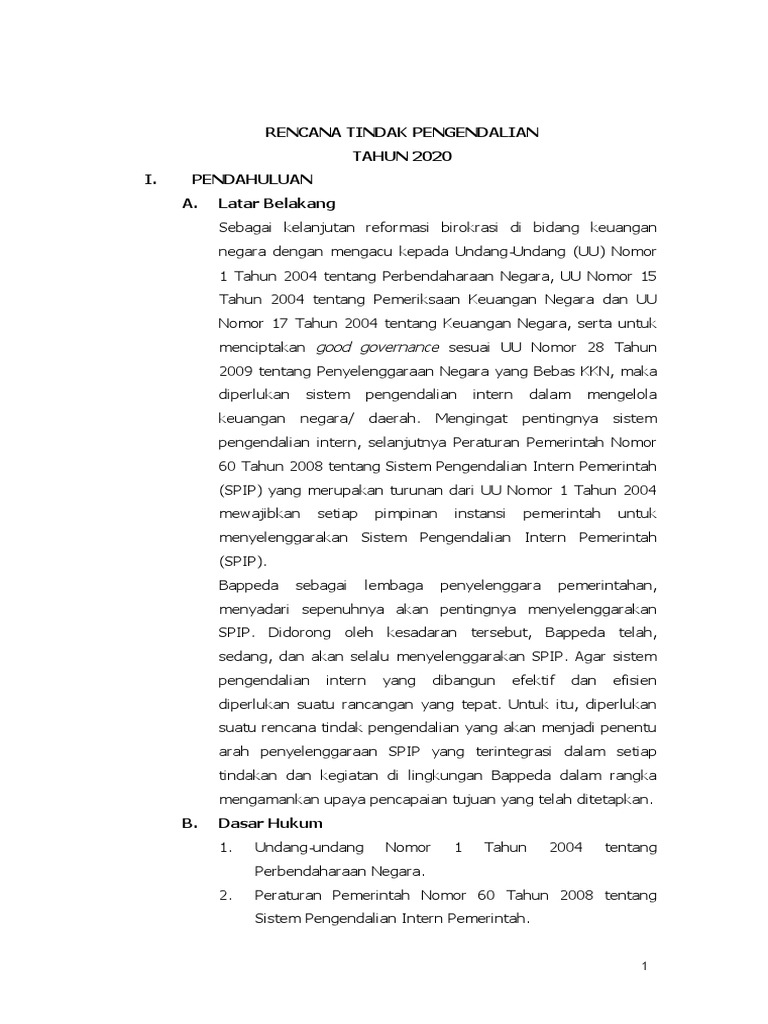 DOKUMEN RTP Bappeda | PDF