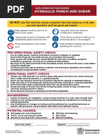 Grinder Machine Safety SOP | PDF | Grinding (Abrasive Cutting ...