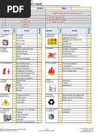 Shackles and Chain Sling Inspection Checklist | PDF