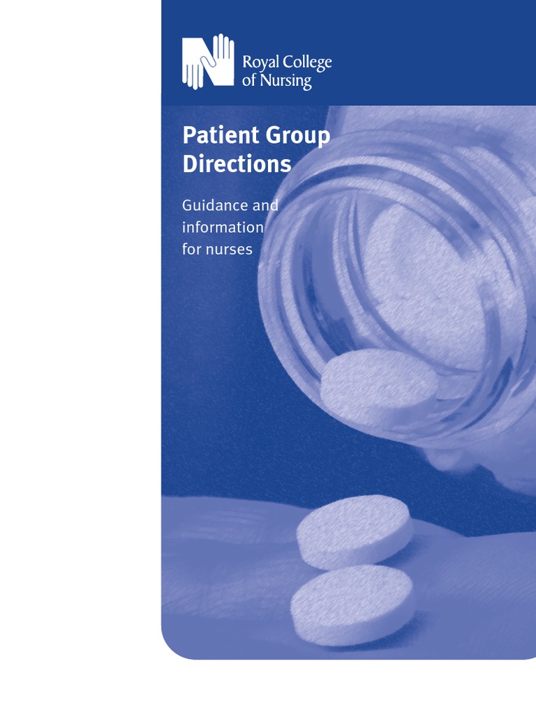 Patient Group Direction | PDF | Prescription Drugs | Dose (Biochemistry)
