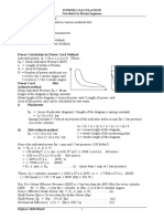 Main Engine Power Calculation Cheat Sheet - Empirical Method | PDF ...