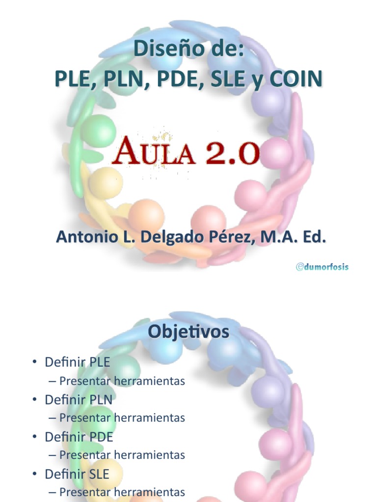 Diseño De: PLE, PLN, PDE, SLE y COIN | PDF | Aprendizaje | Conocimiento