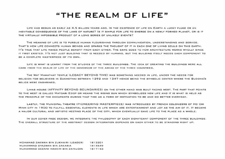 Realm of Life PDF | PDF | Nature