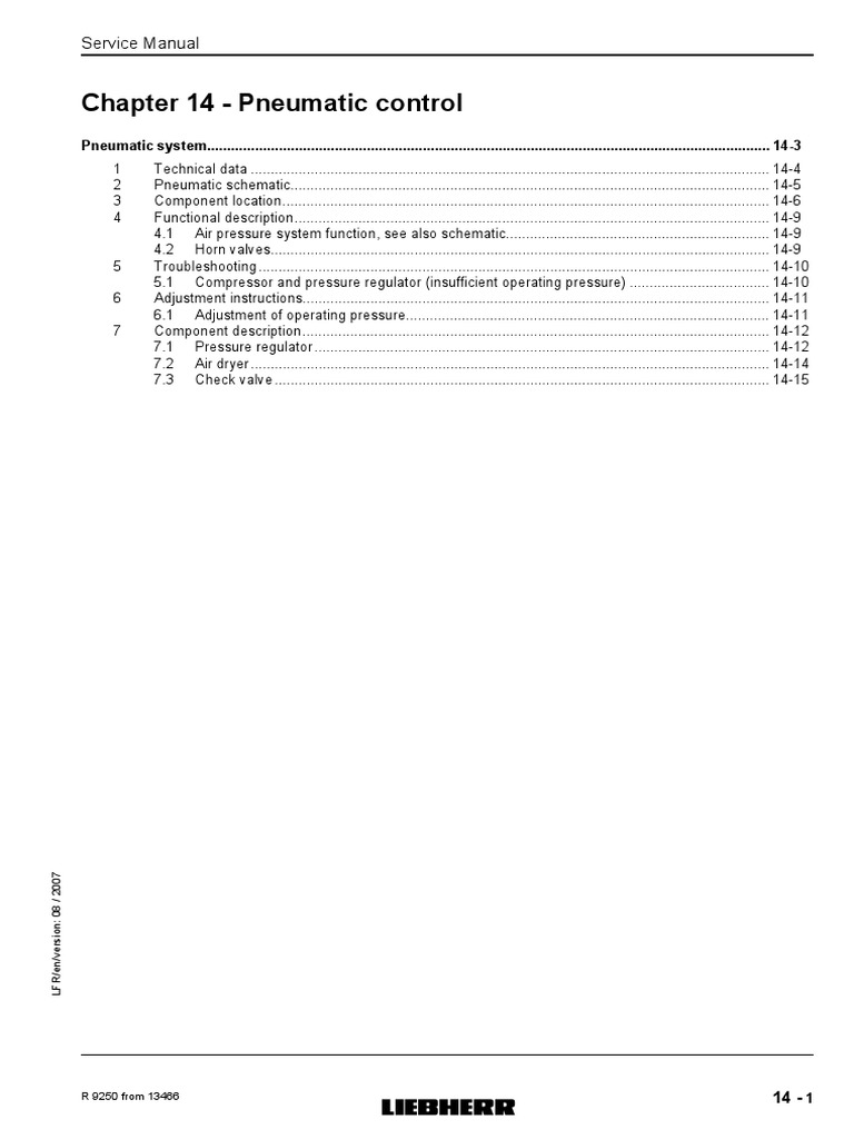 14 Pneumatic System | PDF | Valve | Piston