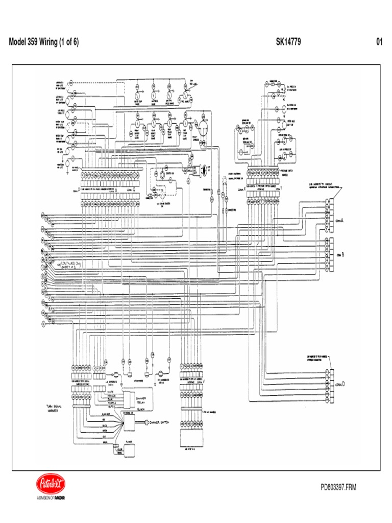 Peterbilt 359 Schematics Wiring Diagram PDF | PDF