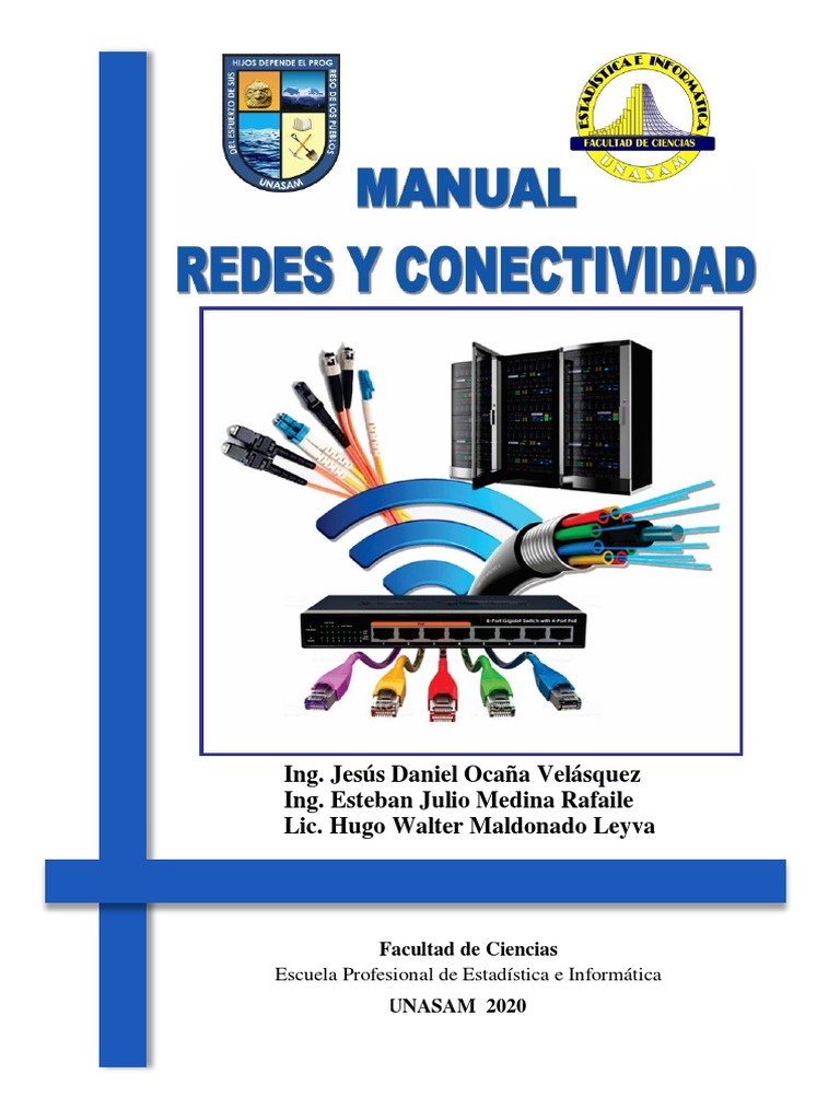 Manual de Redes y Conectividad PDF | PDF | Modelo cliente-servidor | Servidor (Computación)
