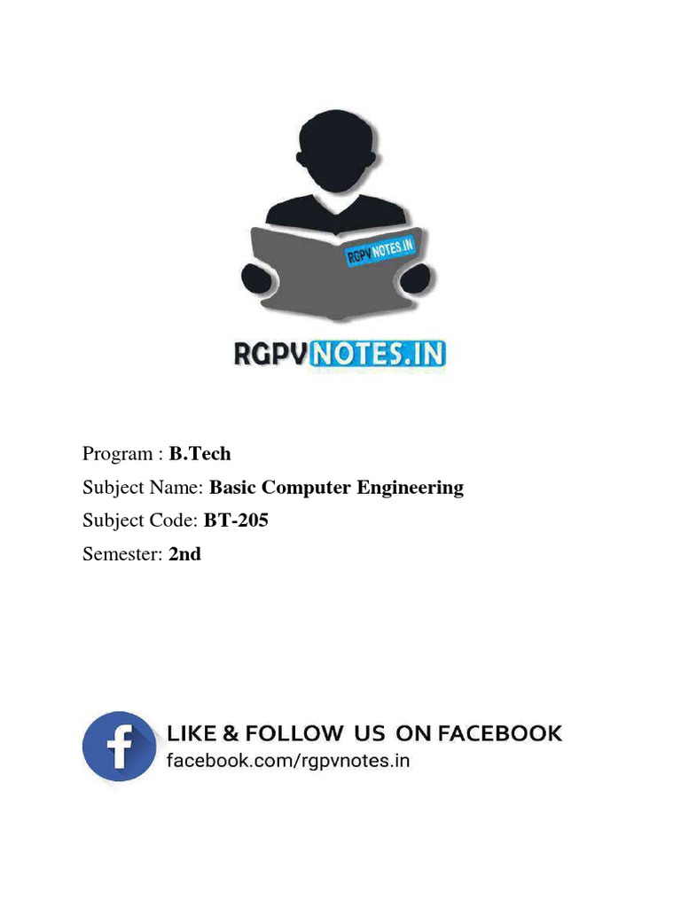 Unit 1 - Basic Computer Engineering | PDF | Random Access Memory | Read Only Memory