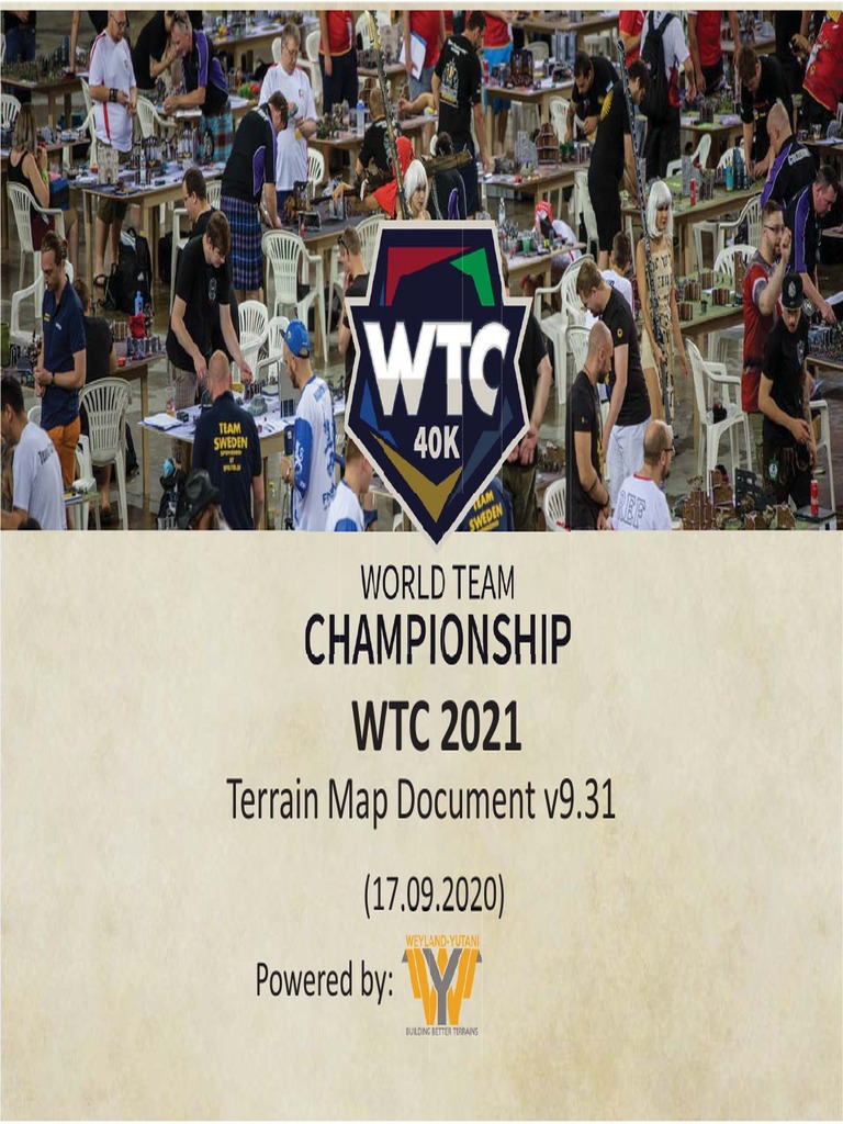 WTC Terrain Layout and Dimensions | PDF | Language Arts & Discipline