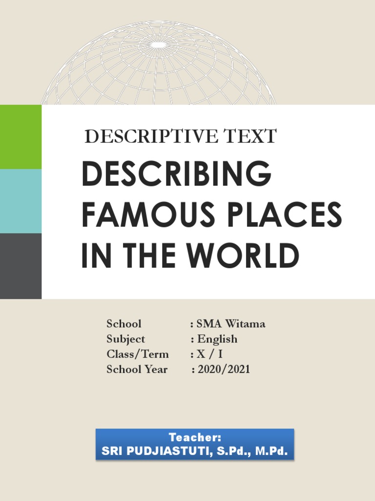 LKPD - Descriptive Text PDF | PDF | Verb | Adjective