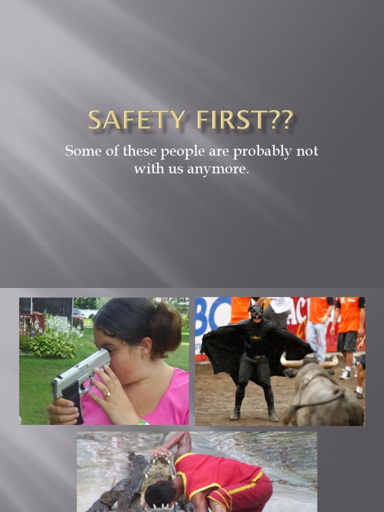 Safety First PDF | PDF