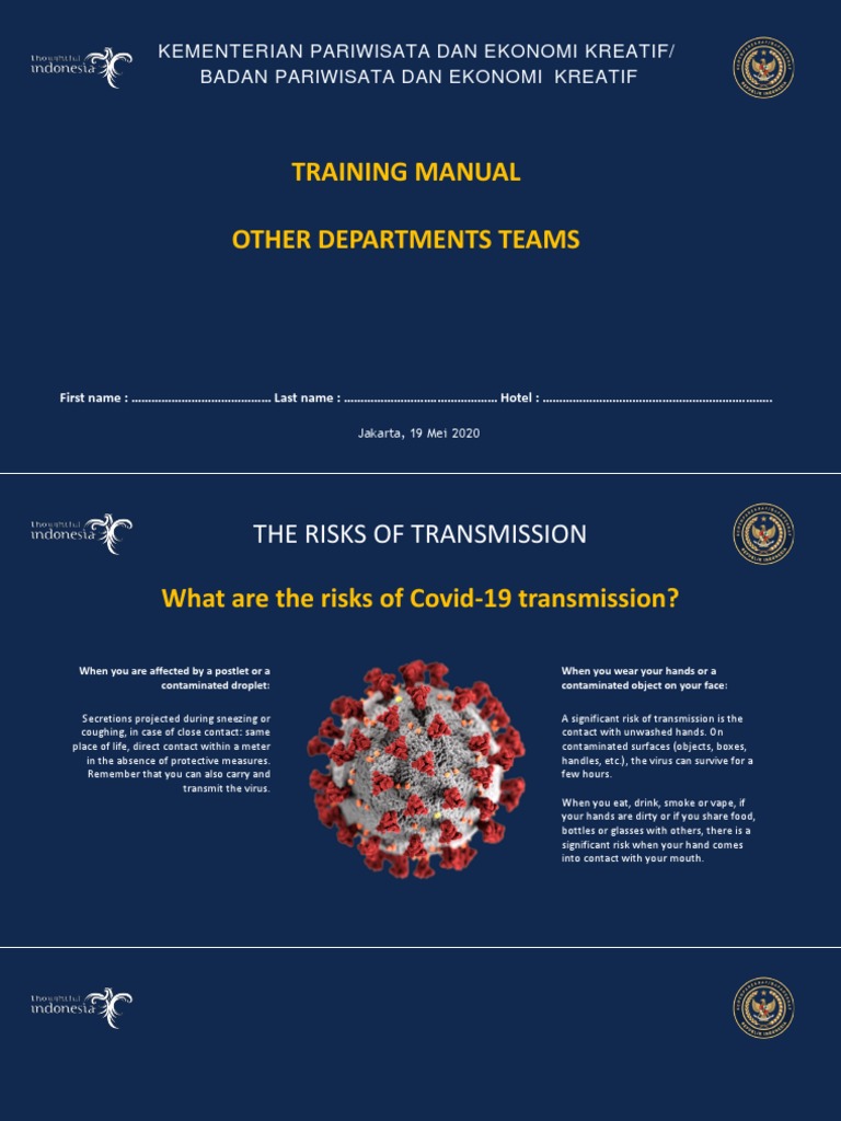 Training Manual - Other Departments - WTTC PDF | PDF | Glove ...