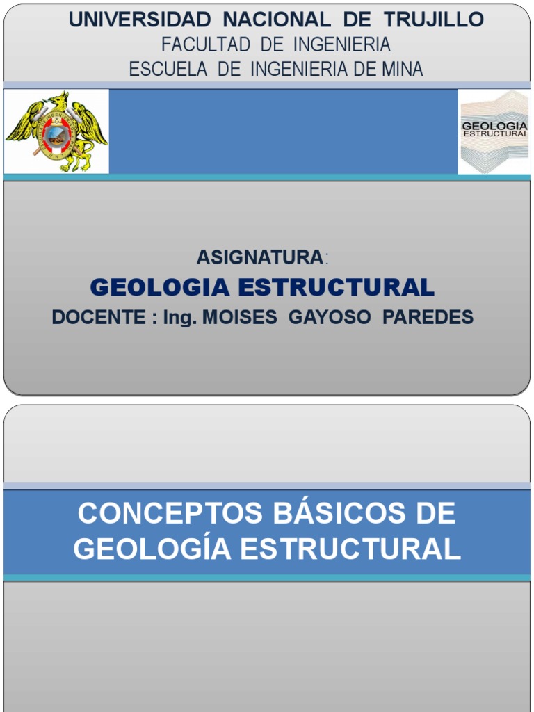 Conceptos Clave en Geología Estructural | PDF | Estrato | Viscoelasticidad