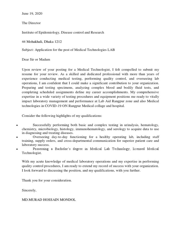 Murad CV | PDF | Laboratories | Medicine