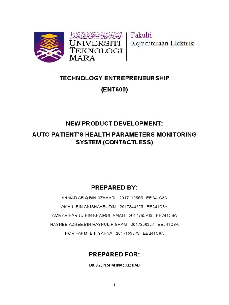 ENT600 G3 NPD Project - TGGL Summary | PDF | New Product Development ...