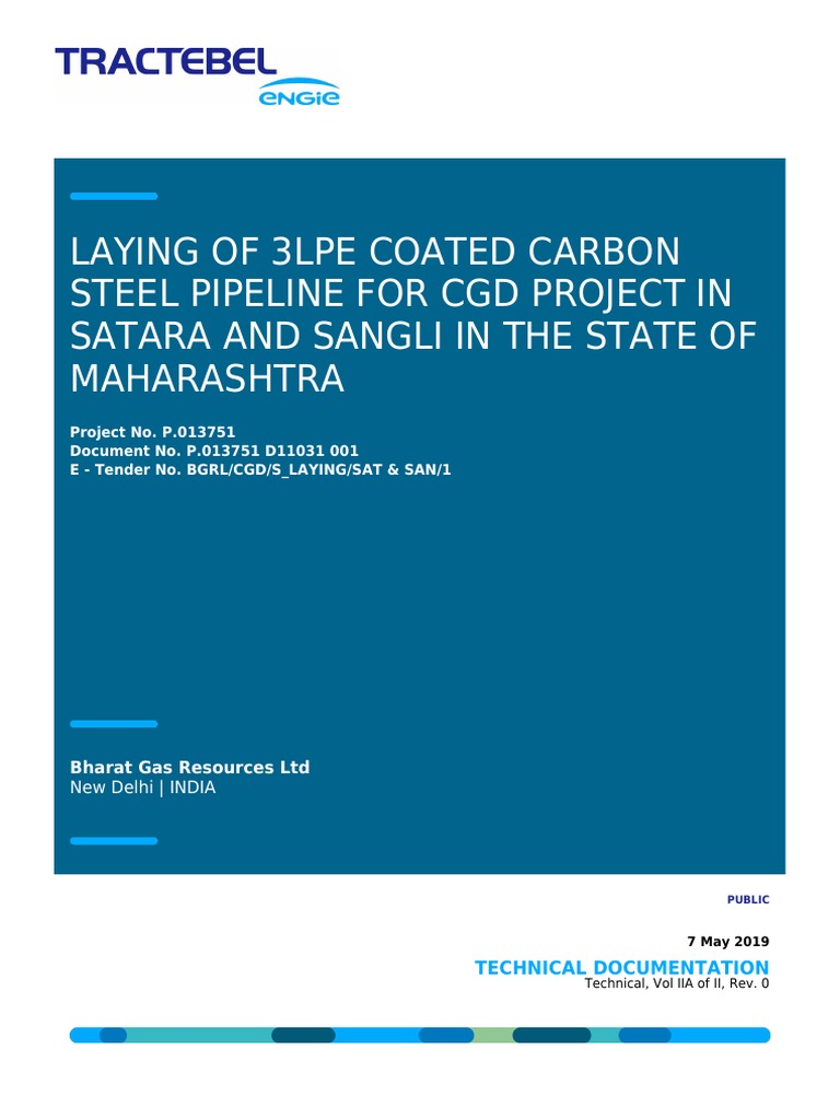 Technical Documentation for the Laying of 3LPE Coated Carbon Steel ...