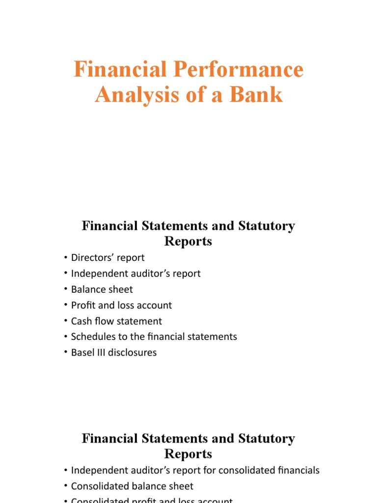 09 Bank Performance Analysis | PDF | Banks | Interest