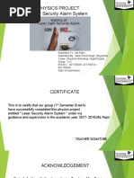 Laser Light Security System - Physics Investigatory Project - Class 12 ...