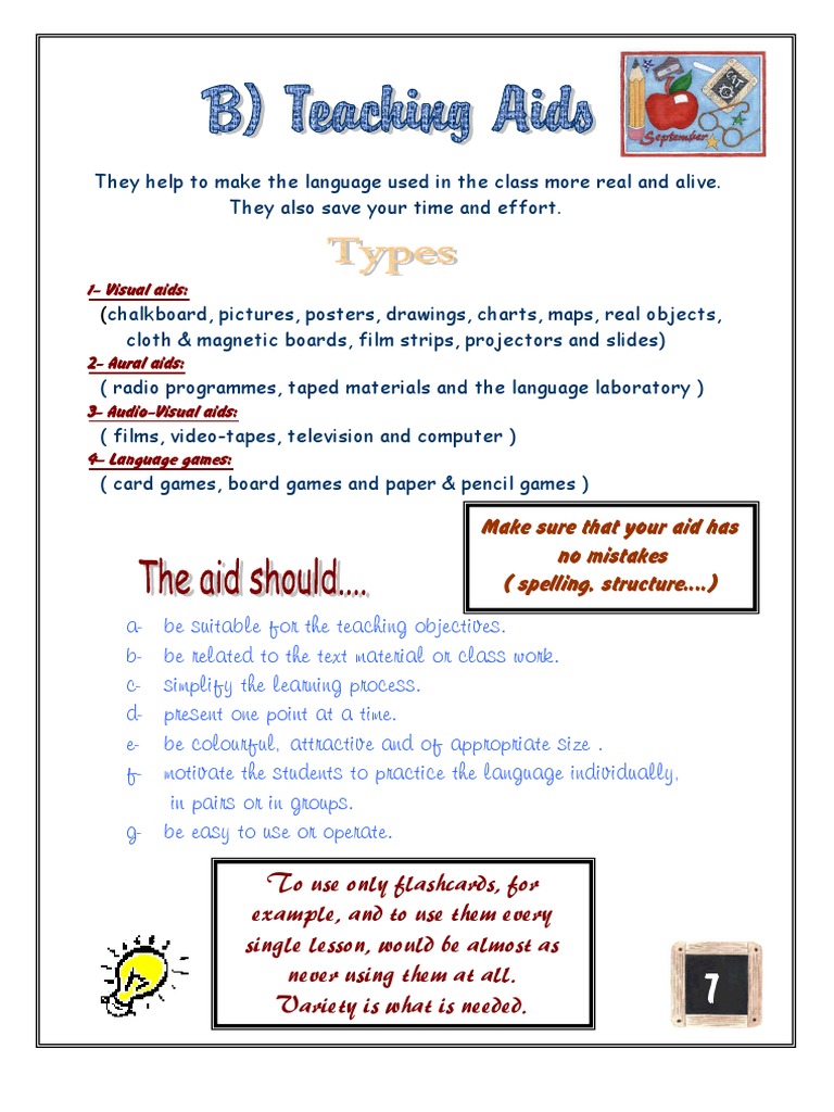 Effective Teaching Aids for Grade 1 | PDF | Question | Teachers