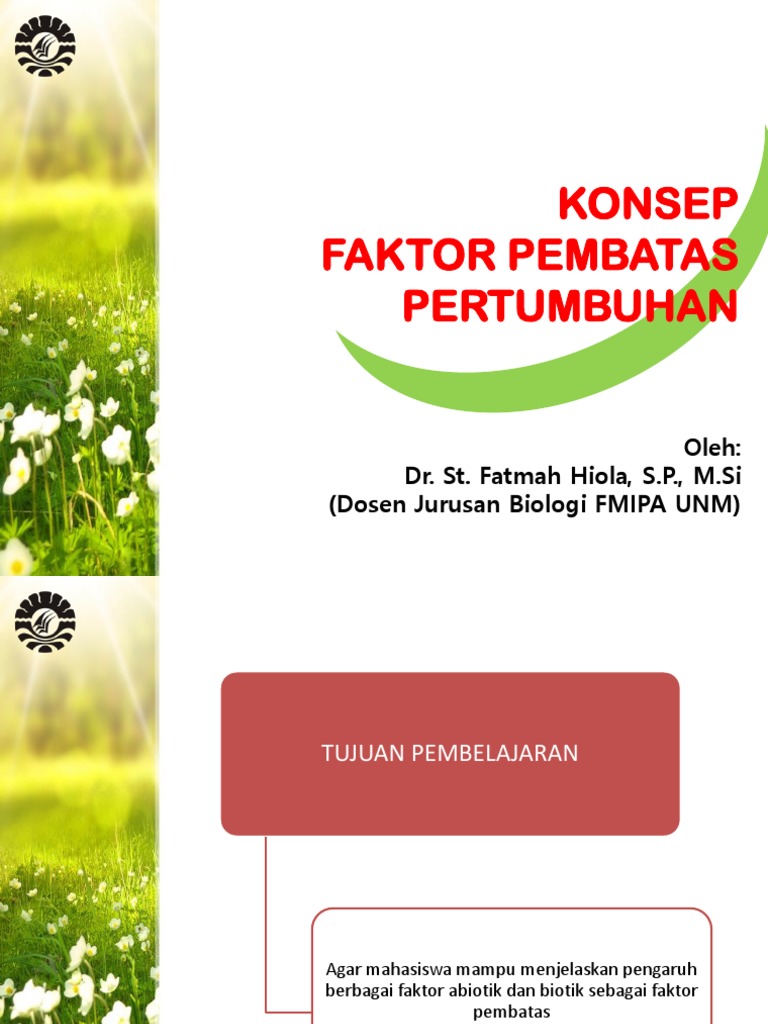 Ektum 2 Hukum Liebig Dan Toleransi | PDF