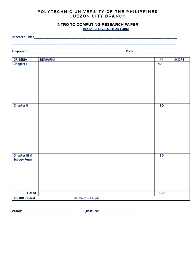 Evaluation Form Docxpanels Copy Intro To It Pdf