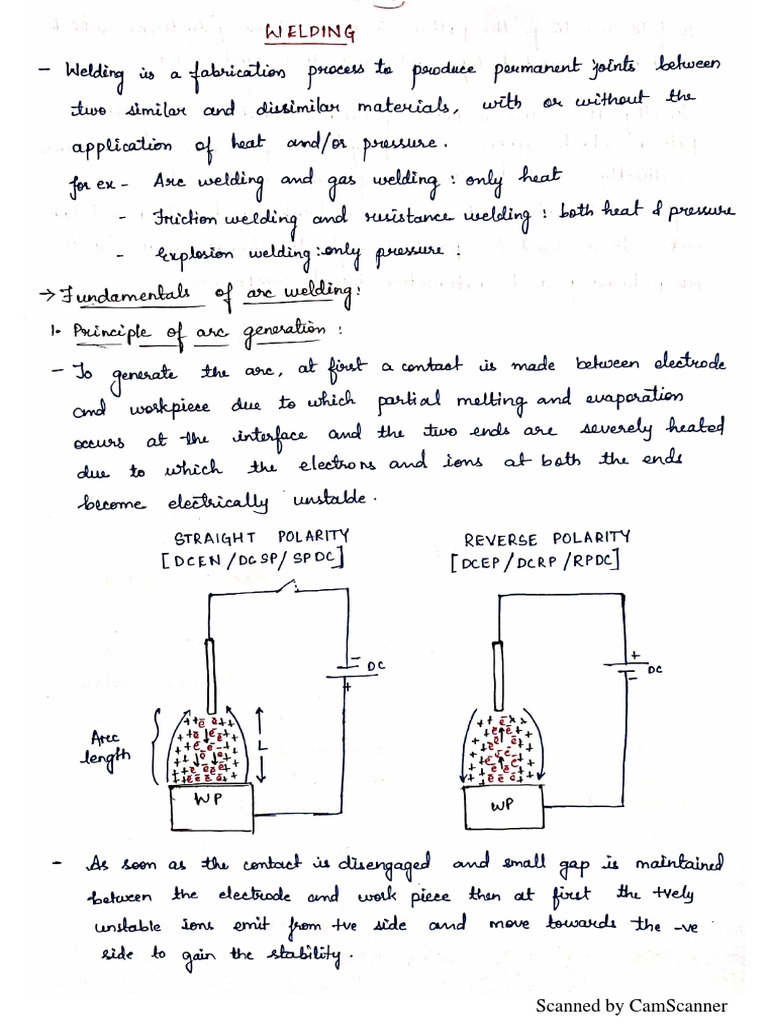Welding Notes | PDF