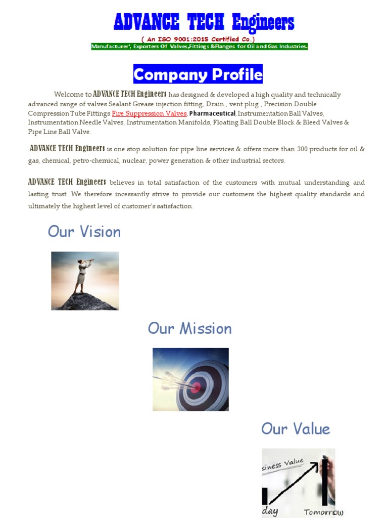 Advanced Valves and Fittings Solutions | PDF | Pipe (Fluid Conveyance ...