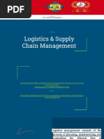 Introduction To Logistics Management | PDF | Logistics | Warehouse