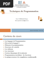 Cours de Java Complet | PDF | Structure de contrôle | Java (Langage de programmation)