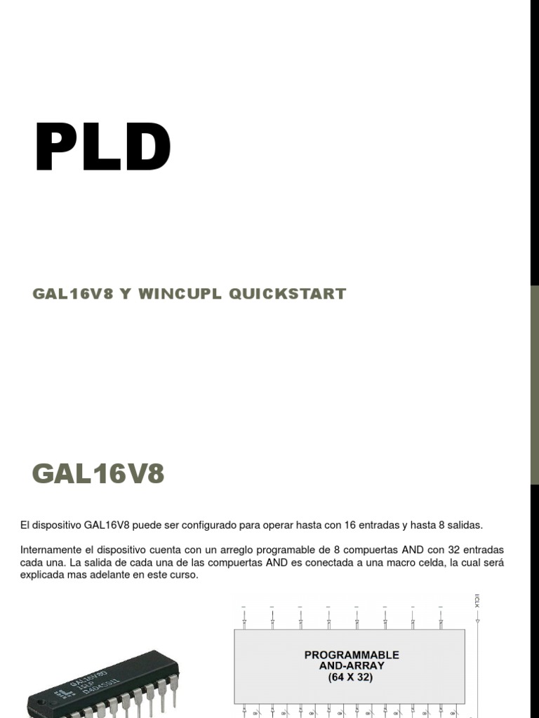 Tutorial WinCUPL para GAL16V8 | PDF | Compilador | Archivo de computadora