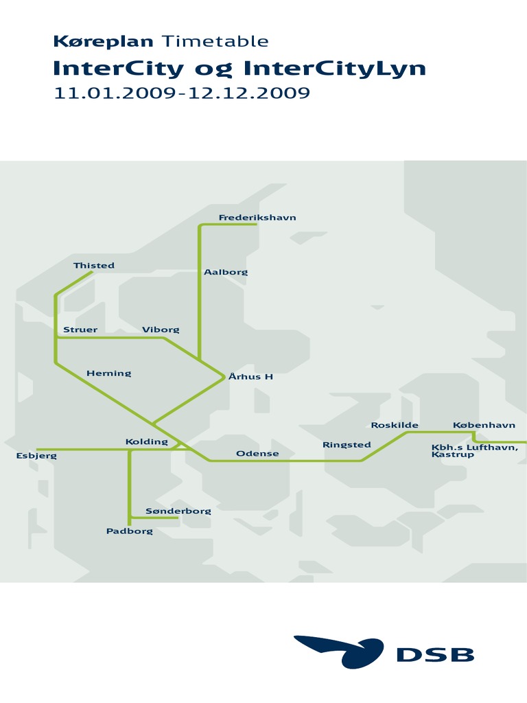 InterCity Og InterCityLyn K09 DSB | PDF