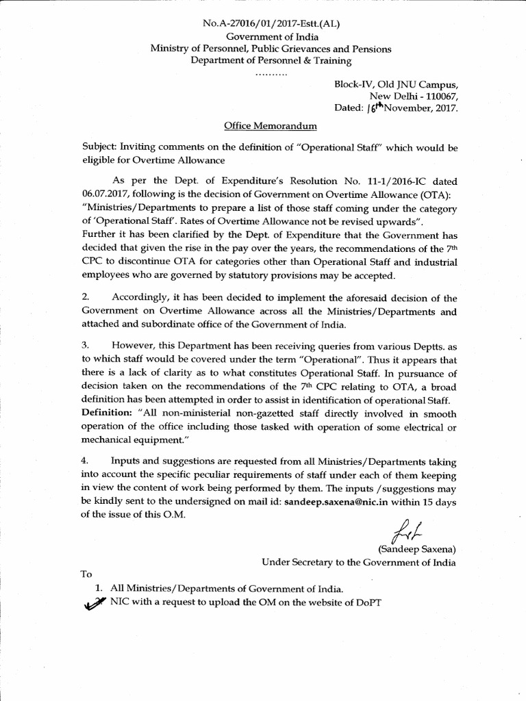 Overtime Allowance Pdf Justice Crime Violence