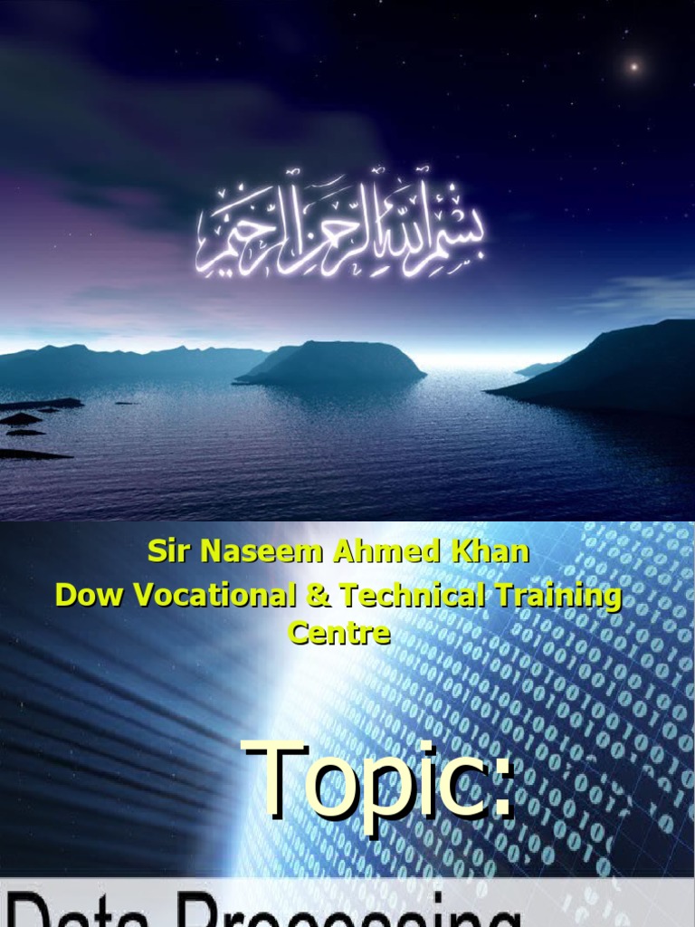 Data Processing | PDF | Input/Output | Data