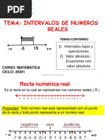 Algebra (Tema 10) Desigualdades e Intervalos | PDF | Desigualdad (Matemáticas) | Intervalo ...
