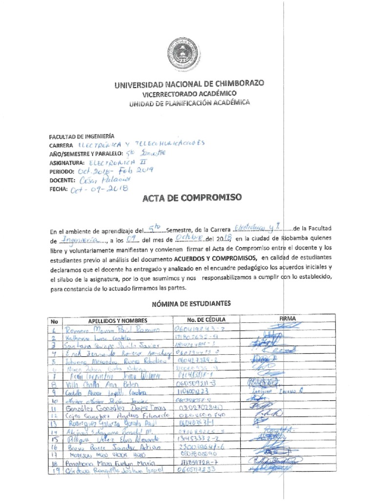 4.8.declaración de Acuerdos y Compromisos Éticos y Socialización Del ...