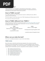 Full Toeic Sample Test | PDF | Volunteering | Employment