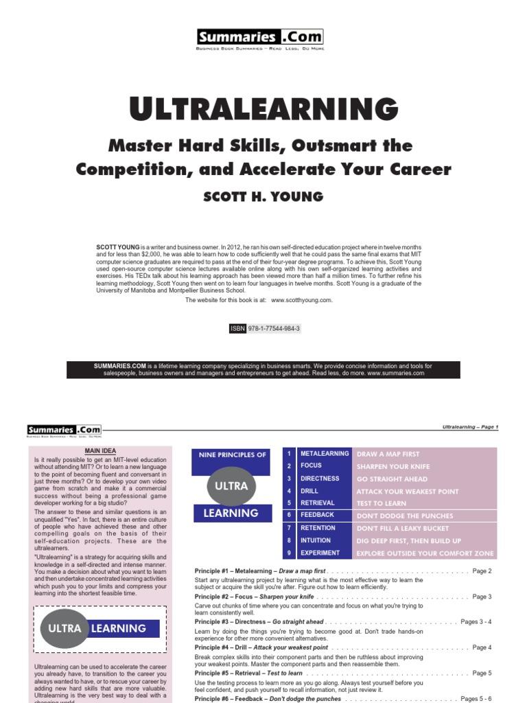 Ltralearning: Master Hard Skills, Outsmart The Competition, and ...
