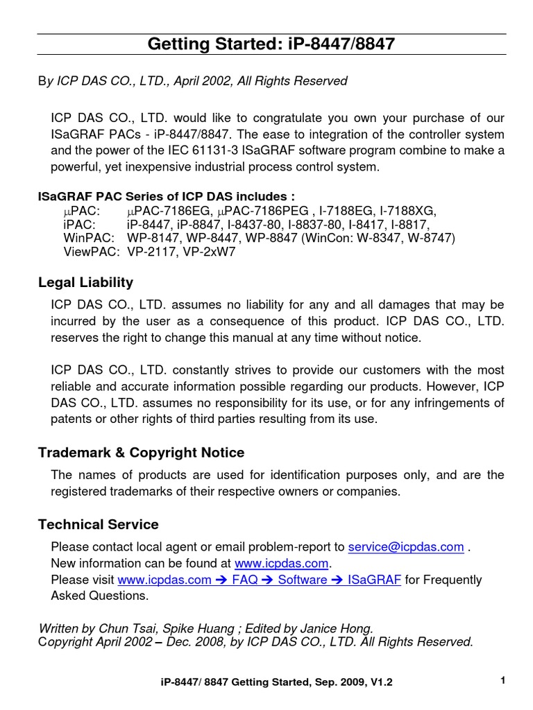 iPAC-8x47 Getting Started English | PDF | Microsoft Windows ...