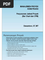 PDM: Metode Penjadwalan Proyek | PDF