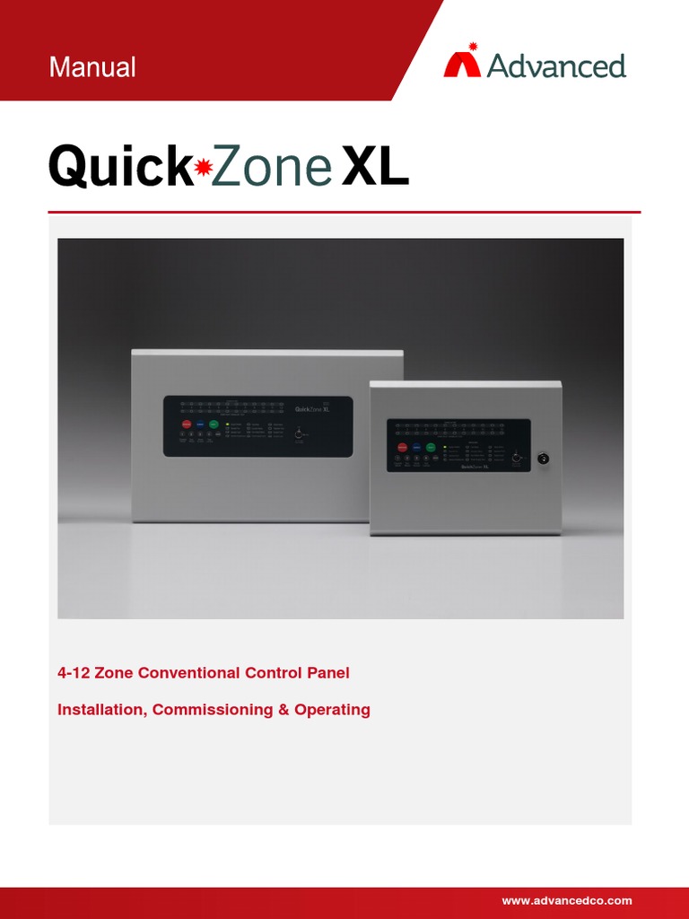 Quick Zone-Xl User Manual | PDF | Electrostatic Discharge | Relay