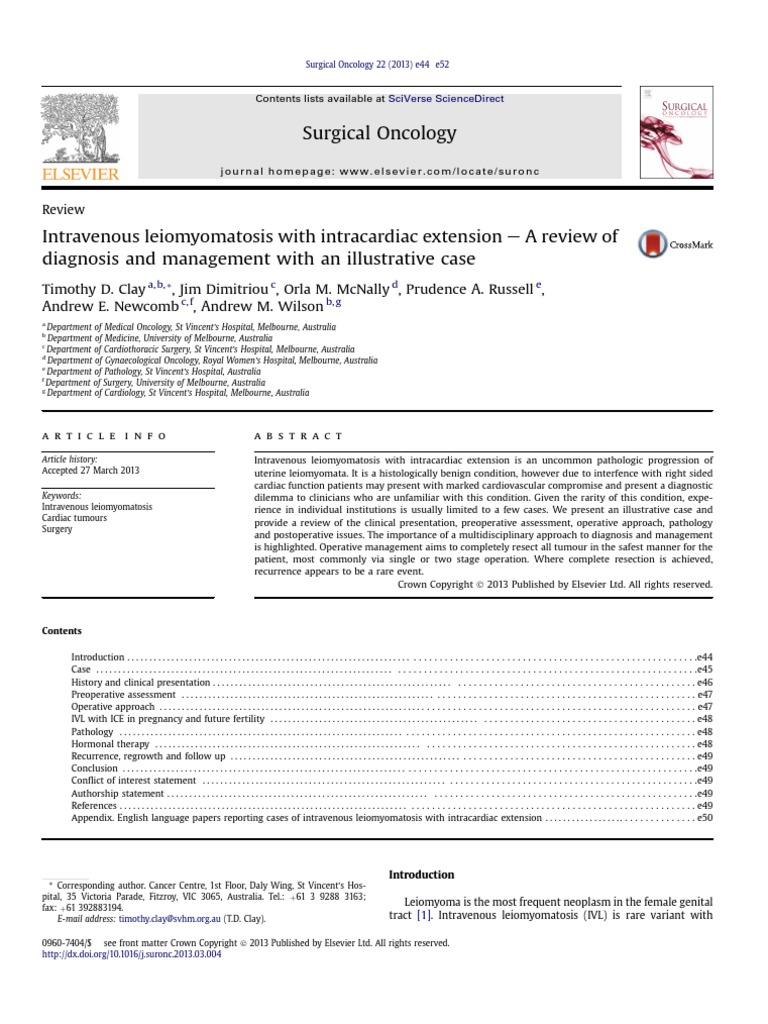 Clay 2013 | PDF | Atrium (Heart) | Heart