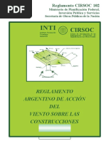 Reglamento Cirsoc 101 2022 Cargas | PDF | Resistencia de materiales | Análisis estructural