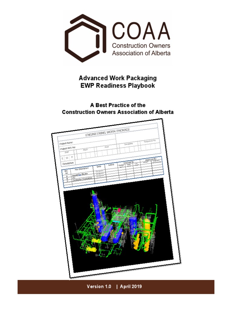 Advanced Work Packaging EWP Readiness Playbook: A Best Practice of The ...